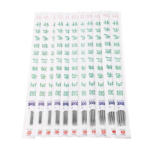 36cm Size 1.5-5mm Stainless Steel Double Pointed Weaving Needles ...