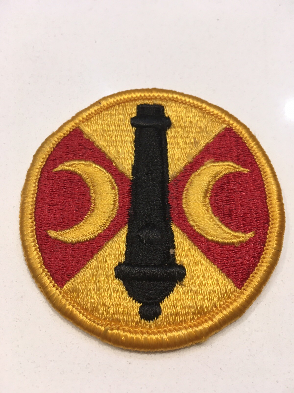 Vietnam Era U.S. Army Patch 210th Artillery Brigade Full Color Merrow ...