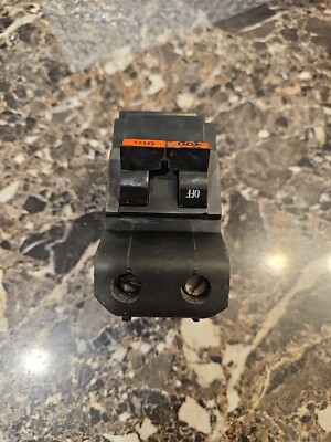 FEDERAL PACIFIC 100 AMP 2-POLE TYPE NA BREAKER STAB LOCK MAIN 120-240 ...
