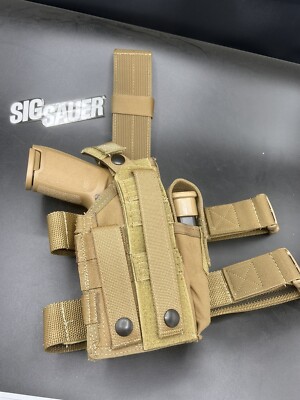 Blackhawk Sig M17 M18 W/ X200 X300 TLR Tactical Leg Holster Right Hand ...