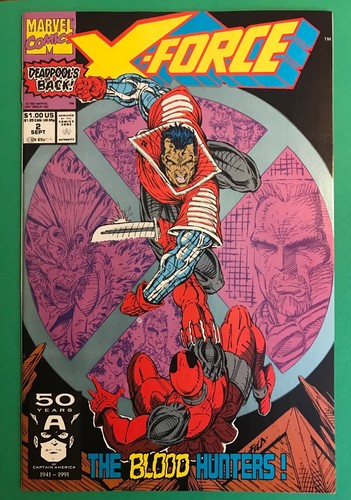 X-FORCE 2 (1st appearance Weapon X Garrison Kane 2nd Appearance ...
