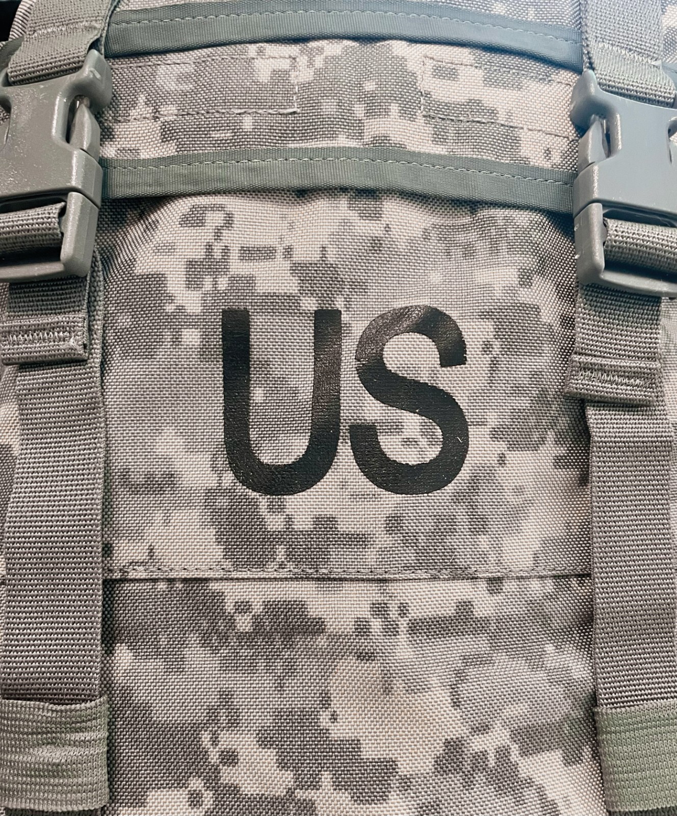 US Army UCP ACU MOLLE II Assault Pack 3-Day Mission Tactical Backpack ...