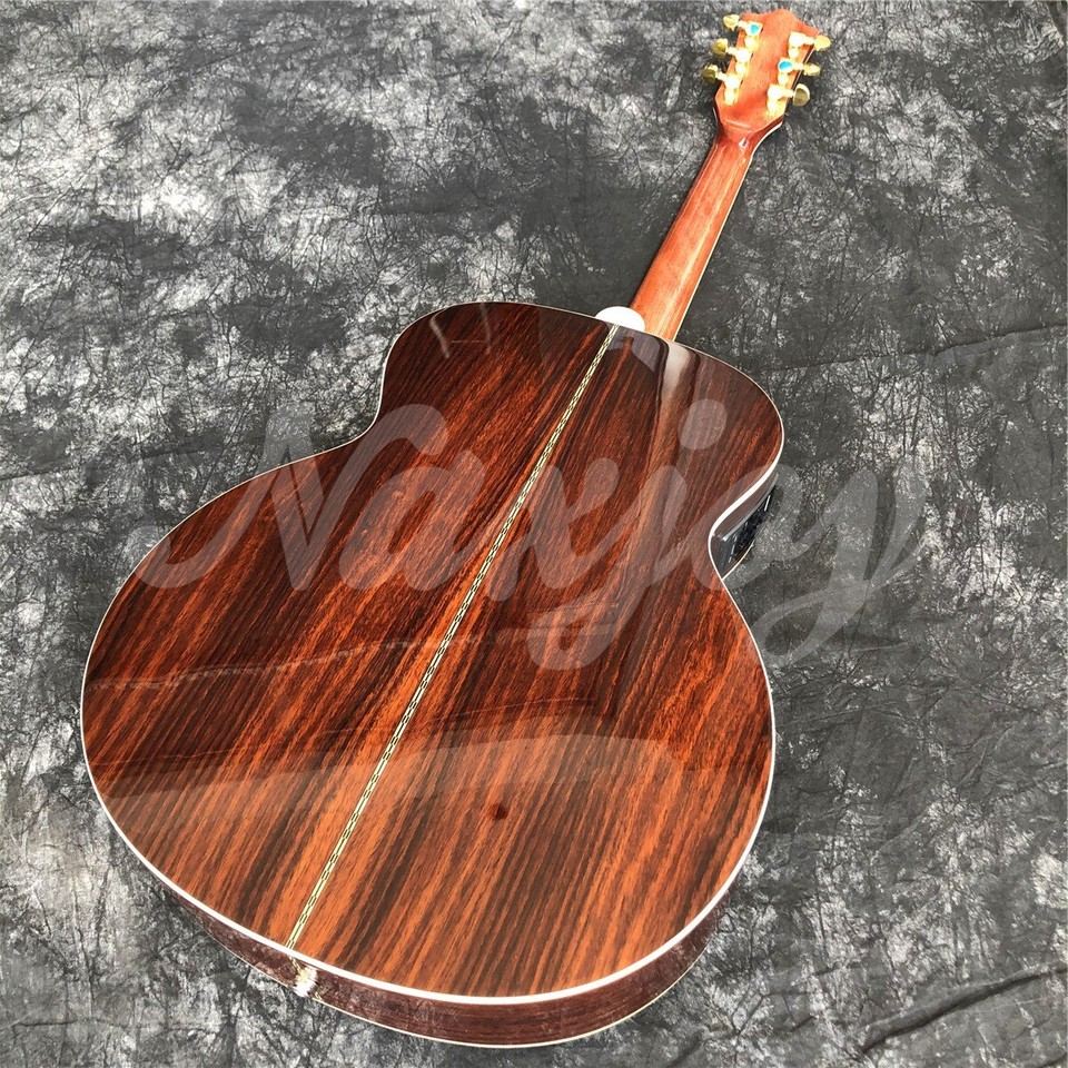 Top Quality 43 Inch Solid Spruce G-F50 Acoustic Guitar Jumbo Rosewood ...