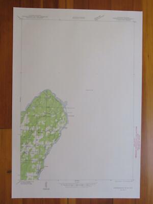 Stephenson Michigan 1949 Original Vintage USGS Topo Map | eBay