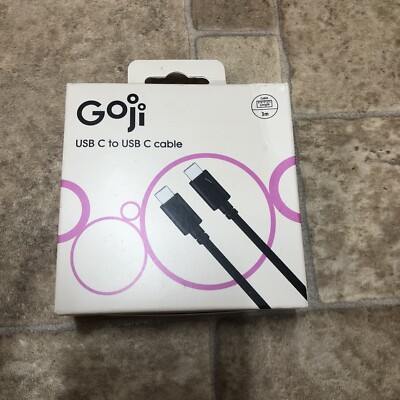 GOJI USB C TO USB C CABLE 3m | eBay UK