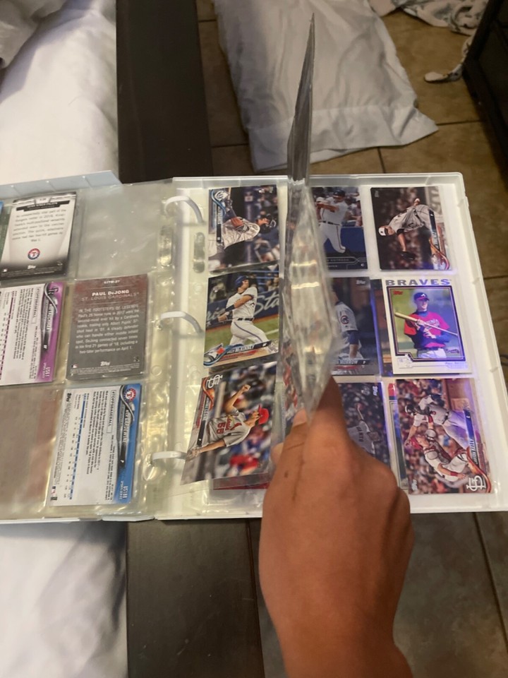 baseball binder including vintage super rare cards | eBay