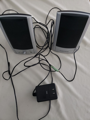 Gateway Computer Speakers Model: Edison 2.0 P/N 149624 power supply ...