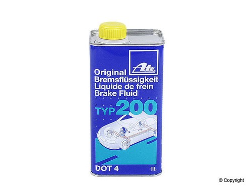 🔥ATE DOT 4 TYP 200 – Brake Fluid (High Boiling Point) amber color ...