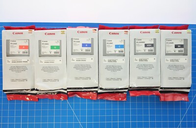 Canon PFI-206 Ink Cartridge GENUINE R G B C MBK BK PC NEW EXPIRED!! | eBay