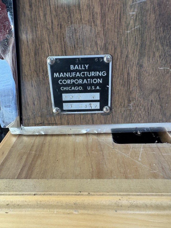Bally Slot Machine , Works Perfect | eBay