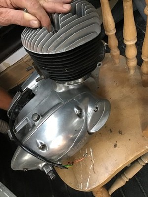 BSA Bantam D14 175 engine for parts | eBay UK