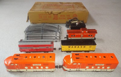 Marx O Diesel Type Electrical Train Set No. 9500 in Original Box ~ TS ...