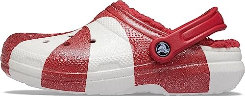 CROCS CLASSIC HOLIDAY CLOG MEN'S 7 WOMEN'S 9 CANDY CANE RED/WHITE | eBay