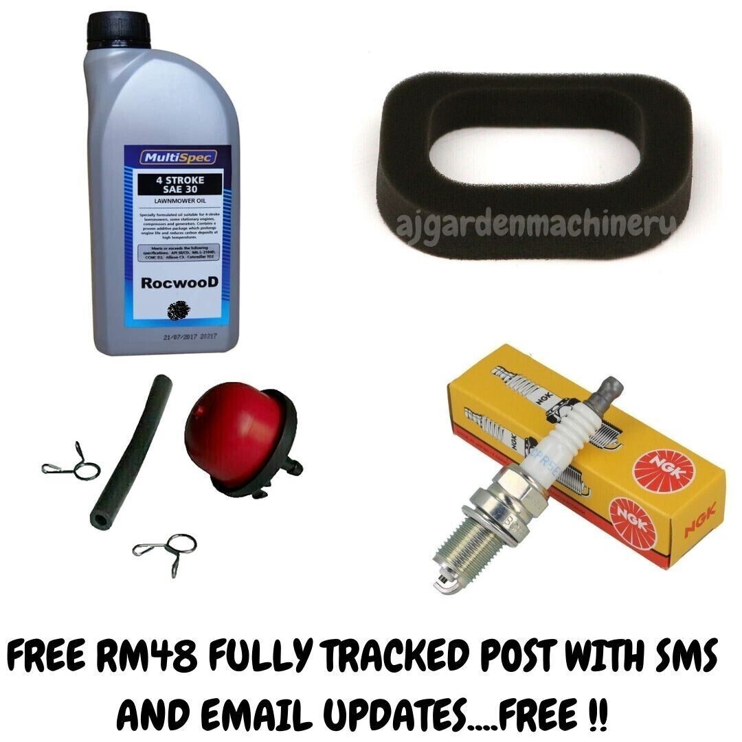 Mountfield RS100 SP414 HP414 Filter Plug & Primer Oil Service Kit ...