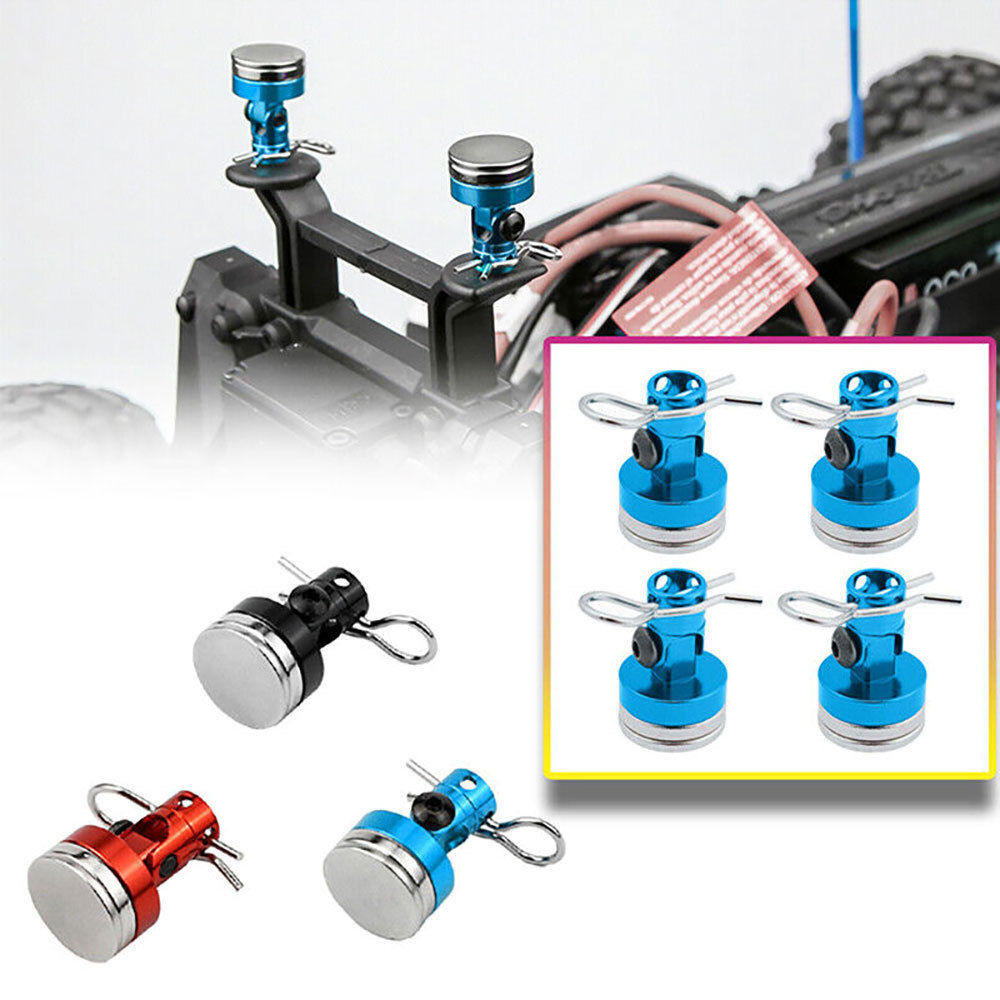 4Pcs Magnetic Invisible Body Post Mount with R clips for 1/10 RC Car ...