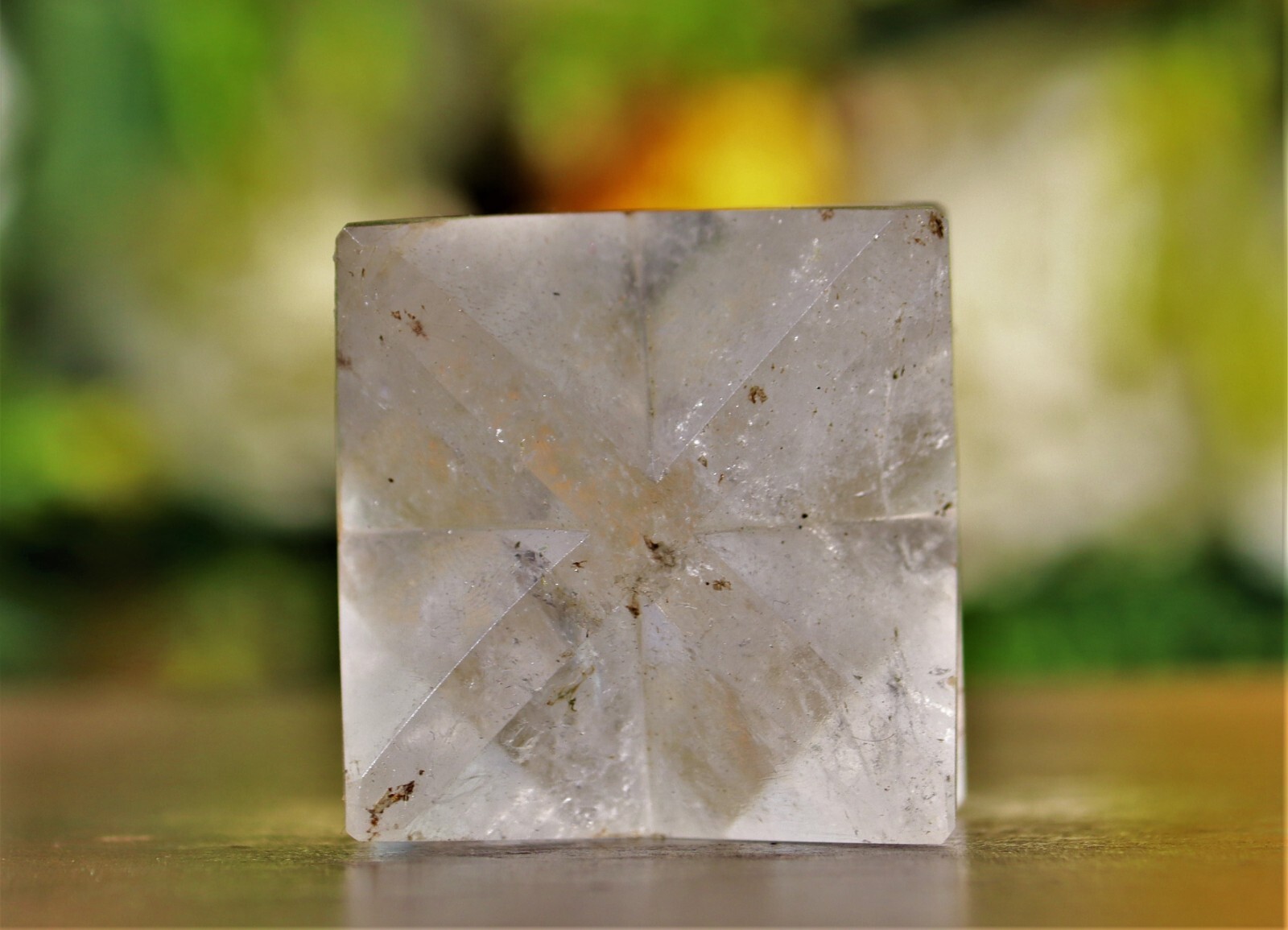Small 65MM Natural Clear Quartz Crystal Healing Power Merkaba Star ...