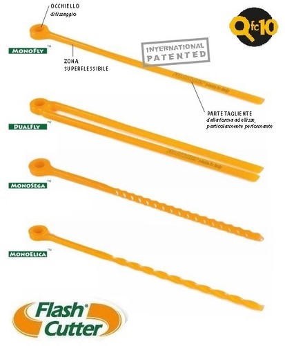 FLASH CUTTER 10 pz LAMELLA LAMELLE FILI FILO PER TESTINA UNIVERSALE ...