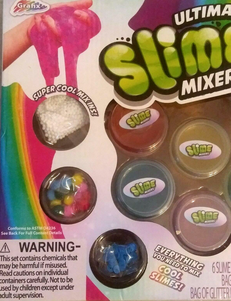 Grafix Ultimate Slime Mixers- Everything you need to mix Cool Slimes ...