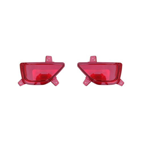 Rear Complete Bumper Cover Kit W/ Red Reflector Fit for 2017-2021 Chevy ...