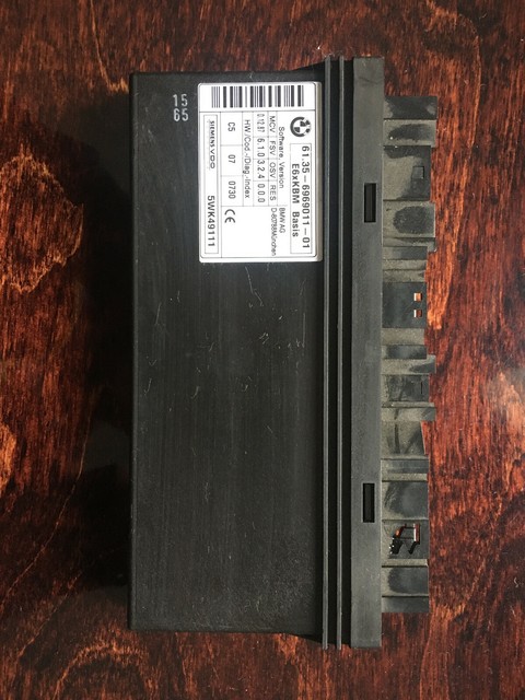 BMW E60 2005 530i Body Control Module Unit BCM BCU OEM 6135695714001 ...