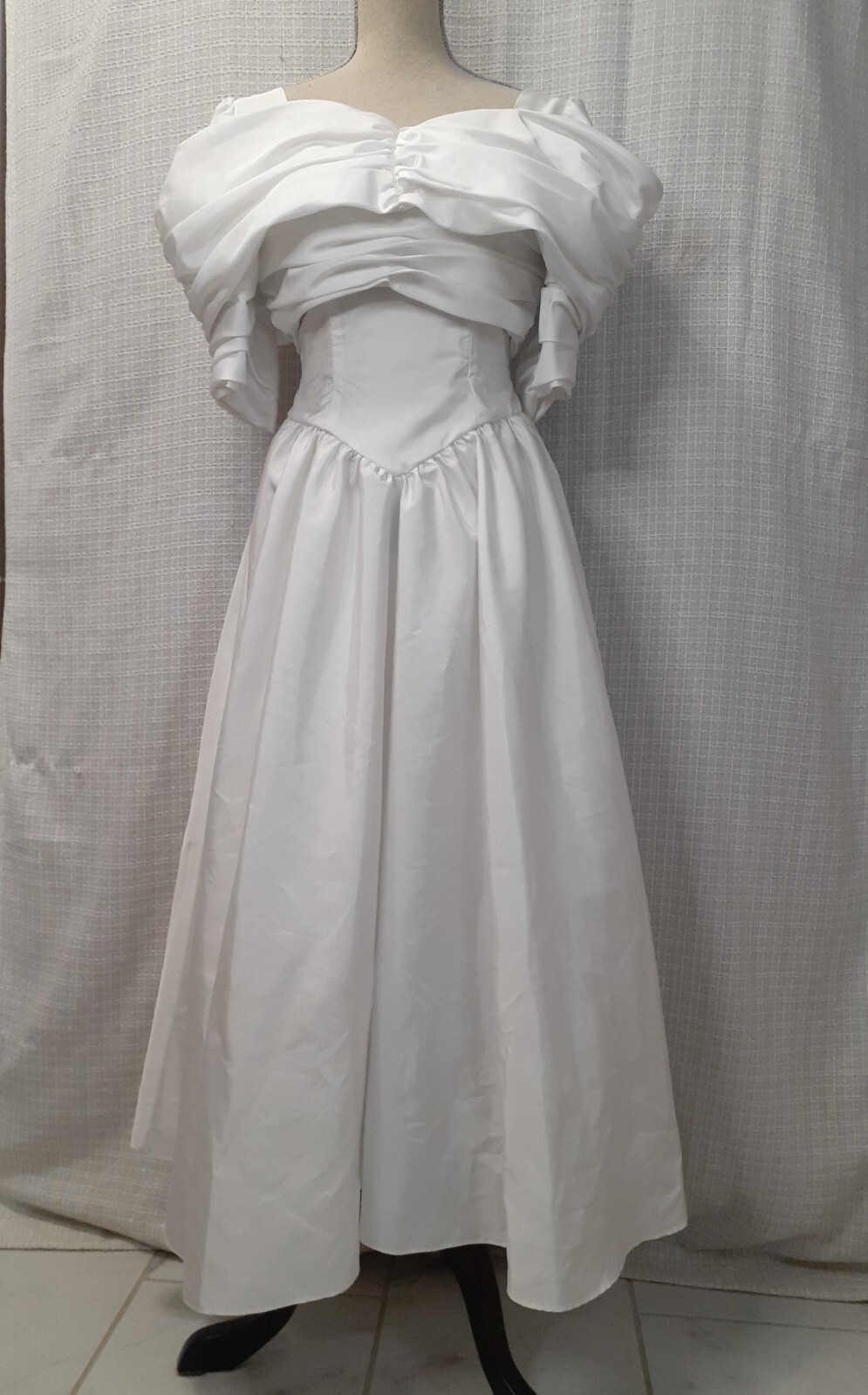 80s Bubble Wedding Dress Gown Cosplay Buffy Bride of … - Gem