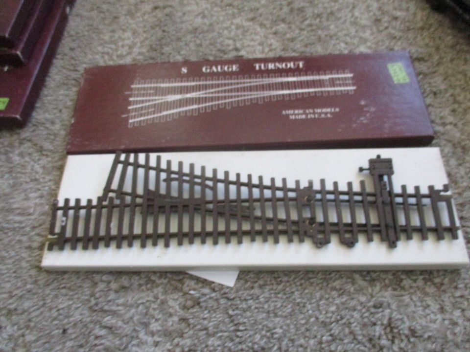Amer Models Left Hand Ground Throw Turnout (10/25/24 #1) | eBay