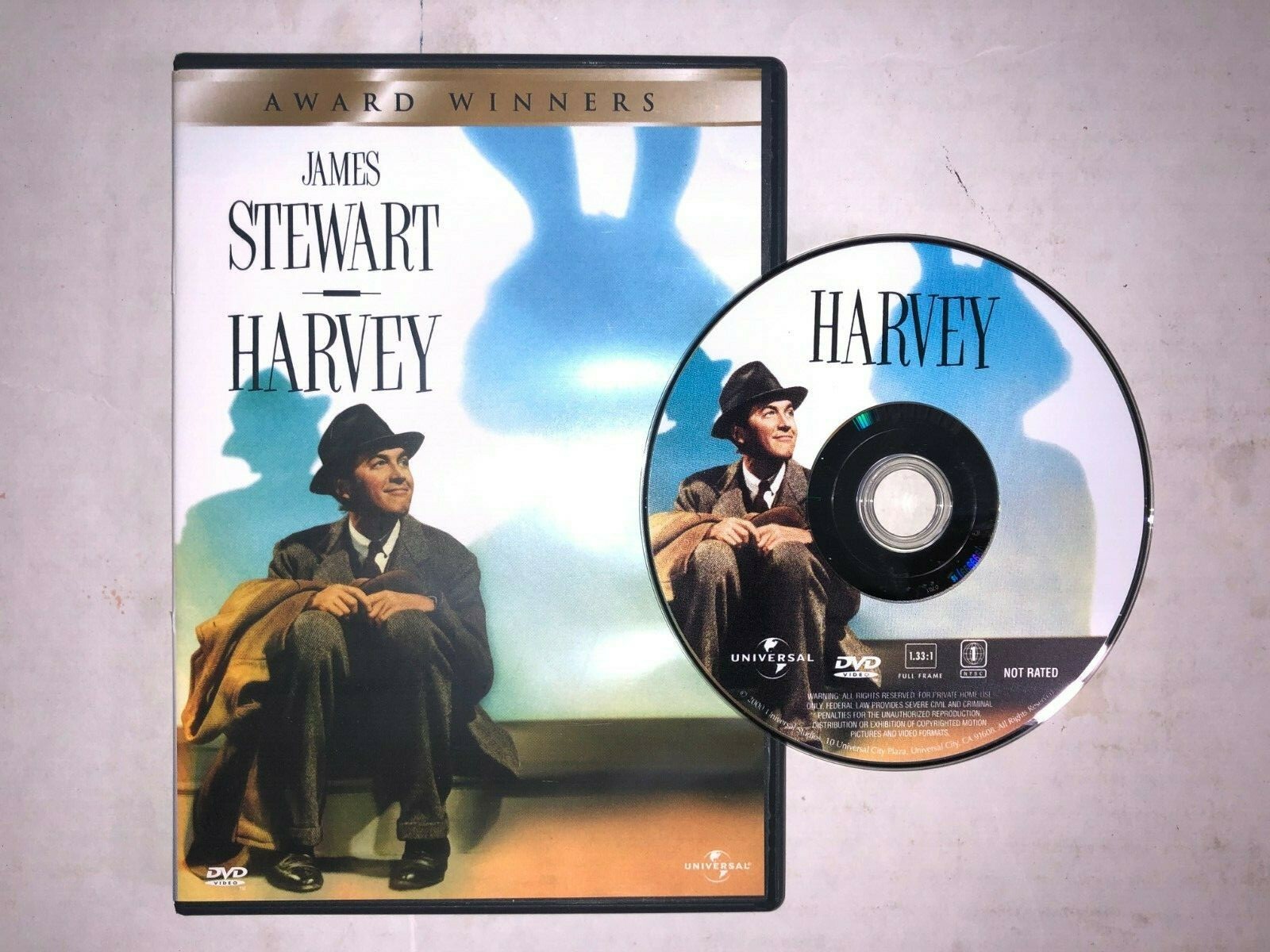 Harvey (DVD, 2001) James Stewart, Josephine Hull, Charles Drake, Cecil ...