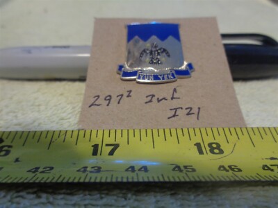 297th Infantry I21 Unit Crest, DI, DUI (DRAW#214) | eBay