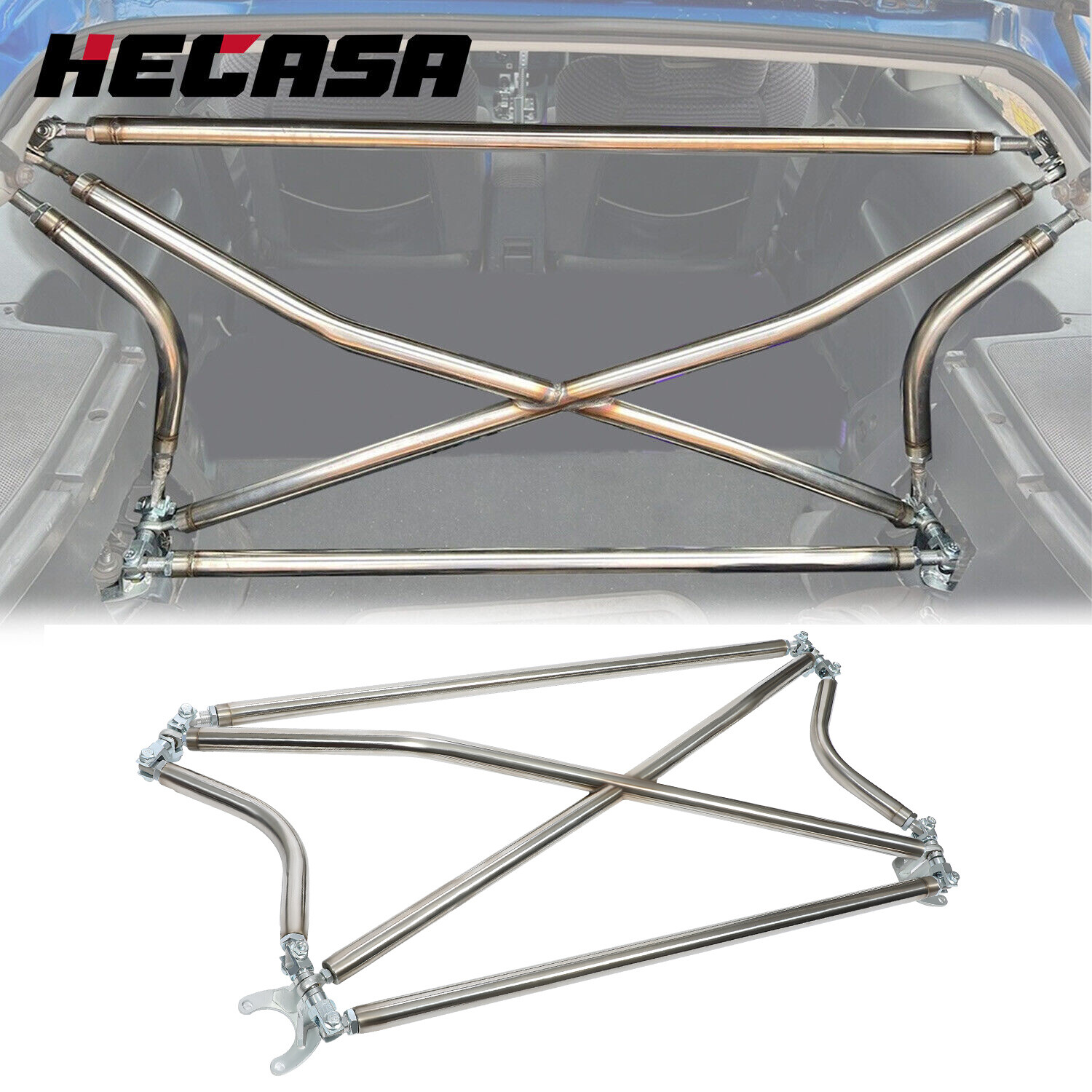 Fits 1996-2000 Honda Civic CX DX 3Dr Hatchback EK9 Racing Rear Strut ...