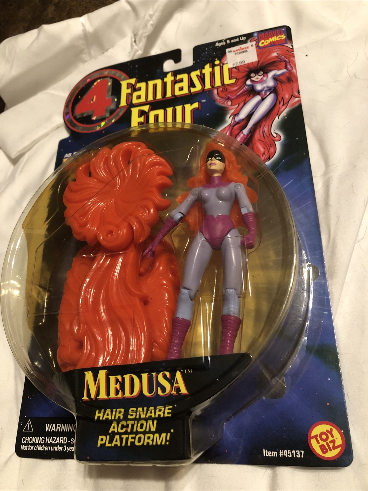NEW!! 1996 ToyBiz - Marvel Fantastic Four - Medusa Action Figure - NOS ...