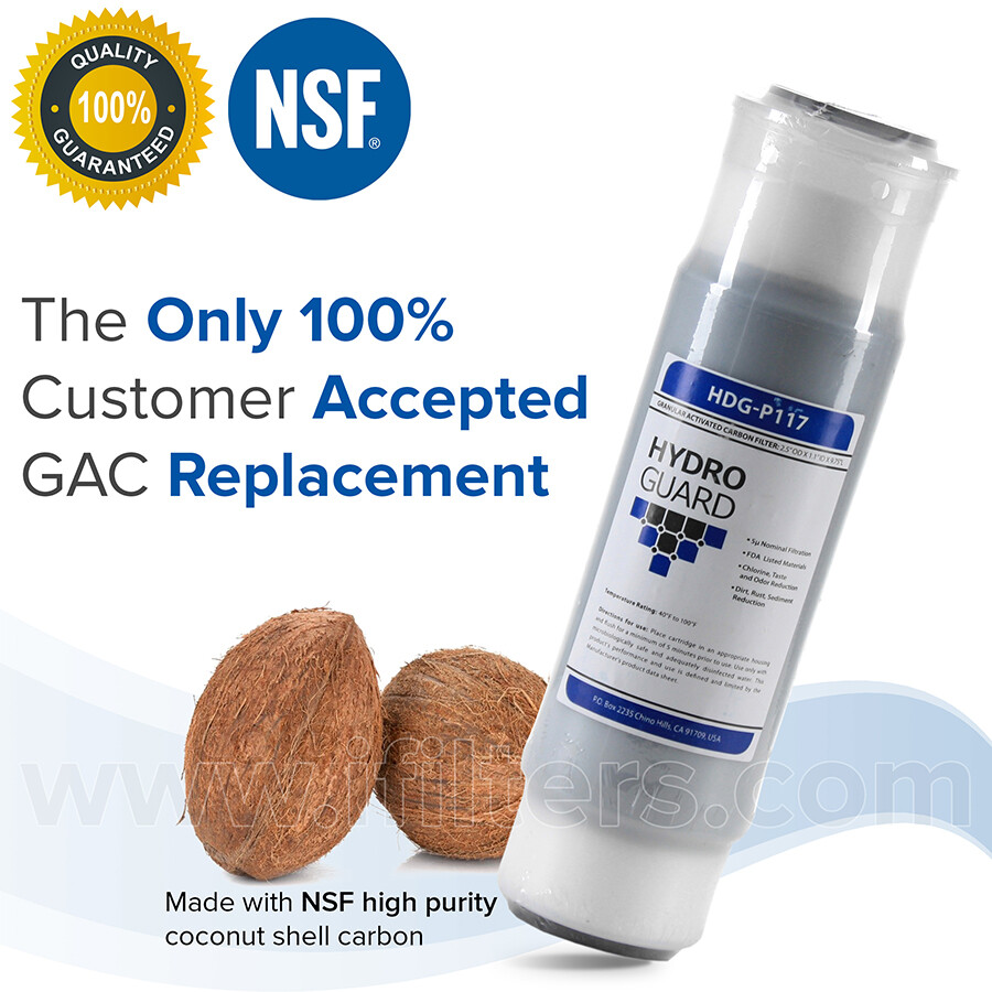 Hydro Guard HDG-P117 Premium GAC Water Filter Cartridge (6 Pack) - | eBay