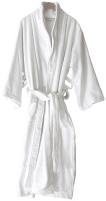 100% Cotton Bathrobe Unisex | 48x63 Plush Velour Robe | Shawl Collar ...