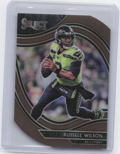 2020 Panini Select #304 Russell Wilson Copper Prizm Die Cut #/355 | eBay