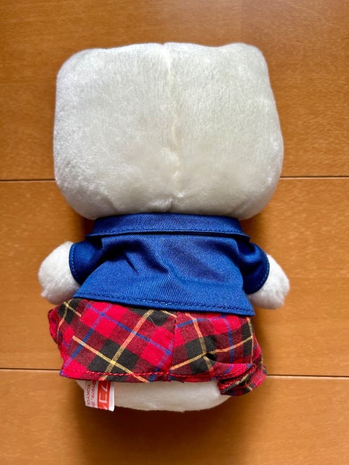 Hello Kitty JK Kitty Plush Doll Uniform Kitty Chan Kt Applique | eBay