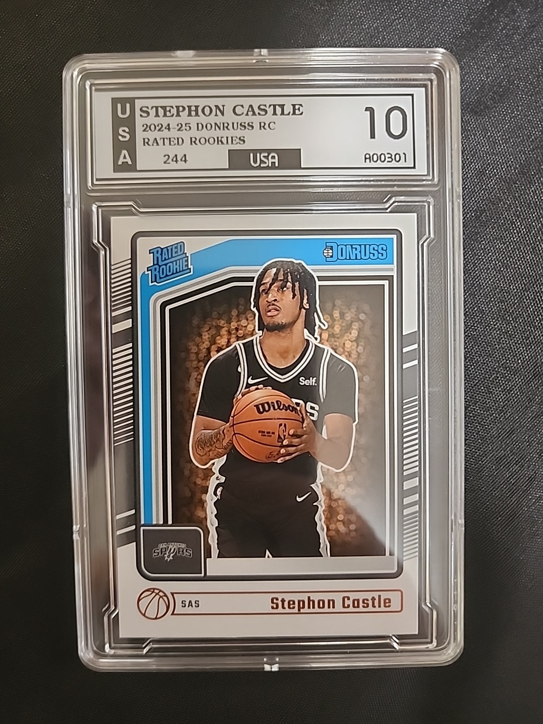 2024-25 Panini Donruss - Rated Rookie Stephon Castle #244 (RC) for sale ...