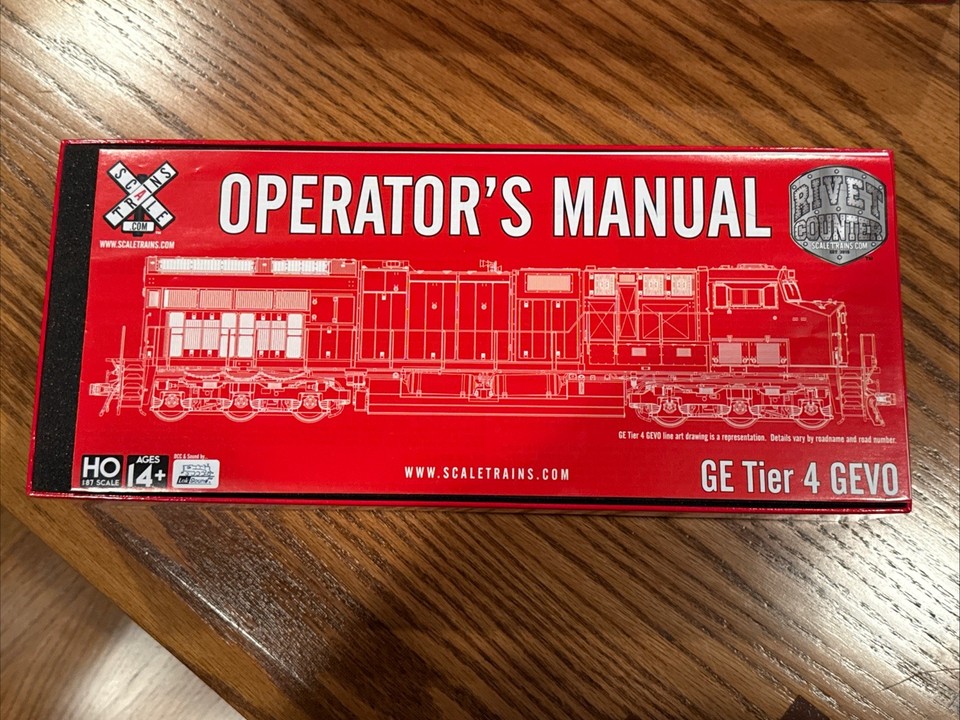 Scale Trains HO CSX GE Tier 4 GEVO Locomotive #3378 | eBay