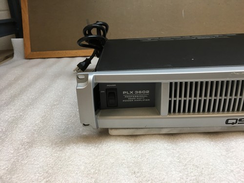 QSC Model PLX 3602 Two Channel Lightweight Rackmount Stereo Power ...