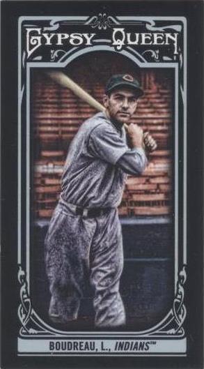 2013 Topps Gypsy Queen - Lou Boudreau #302 Mini Black /199 for sale ...