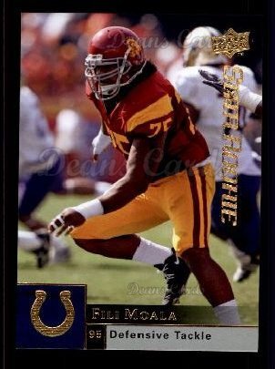2009 Upper Deck #231 Fili Moala Colts RC 8 - NM/MT | eBay