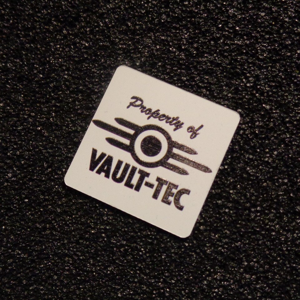 Vault-Tec Corporation Fallout Logo Label Decal Case Sticker Badge [516d ...