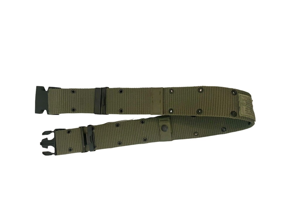 USGI Military ALICE Pistol WEB Belt Army Utility Duty LC-2 MEDIUM OD ...