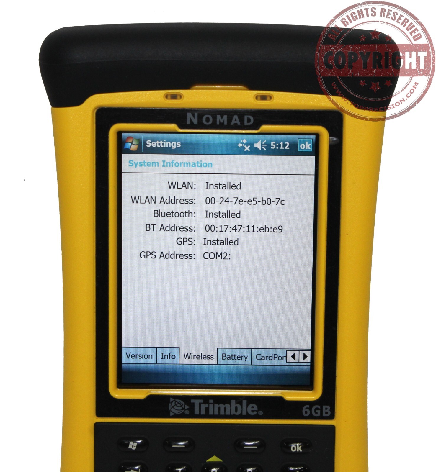 TRIMBLE NOMAD ARCPAD, MAPPING DATA COLLECTOR, SURVEYING | eBay