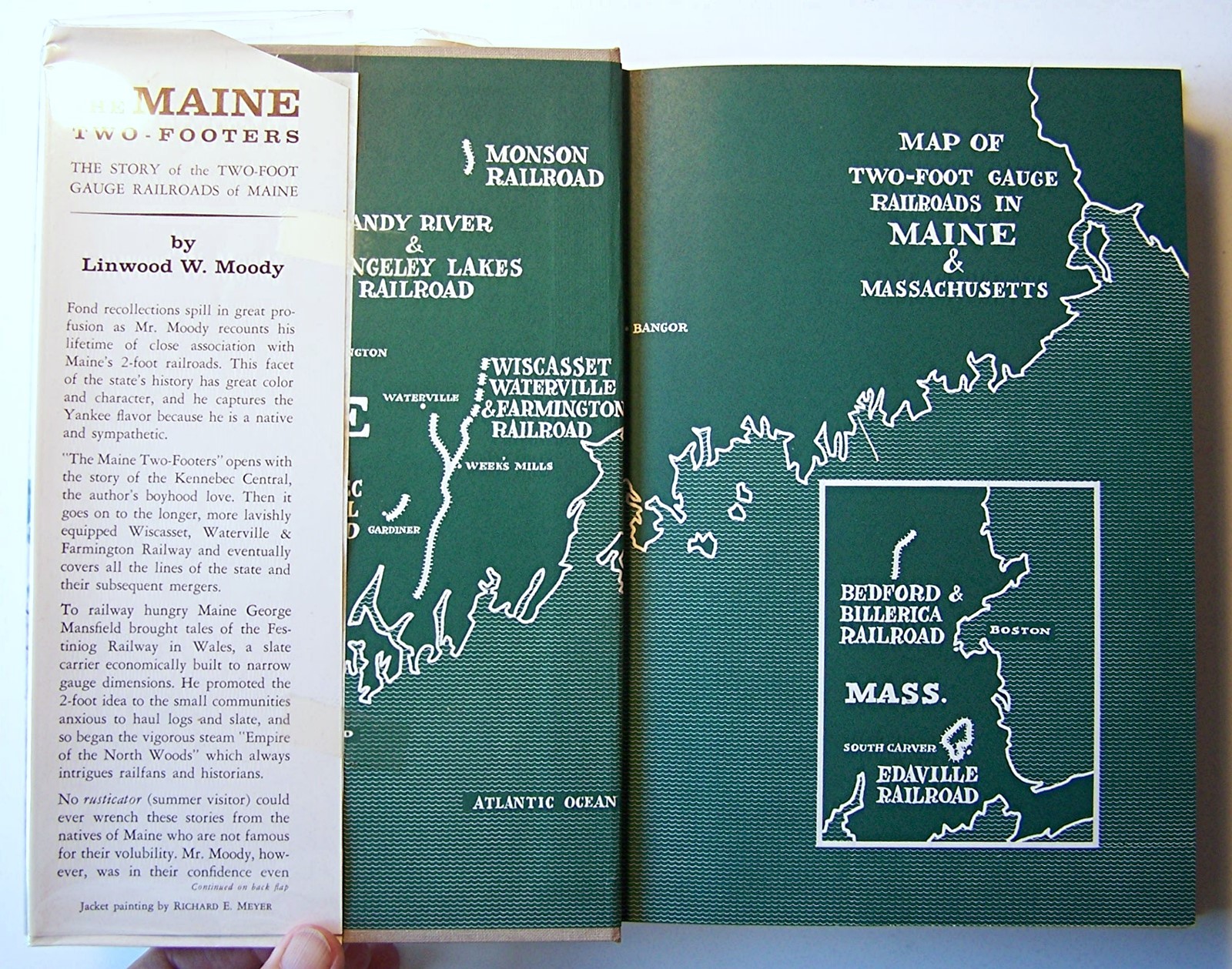 THE MAINE TWO-FOOTERS Linwood W. Moody ILLUS HC DJ 1959 - 9 | eBay UK