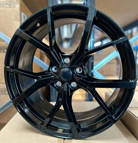 Black x4 18” Vw Golf R 2021 Estoril Style Alloys Golf GTD GTI Caddy ...