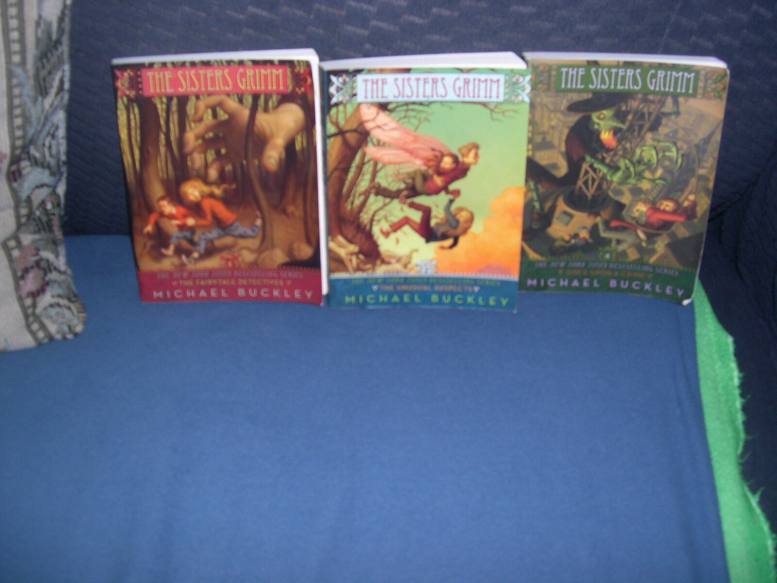 Michael Buckley Sisters Grimm Unusual Suspects Once Upon a Crime Fairy ...