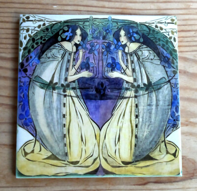 Mackintosh ceramic coaster tile "Spring" (12 designs available) | eBay UK