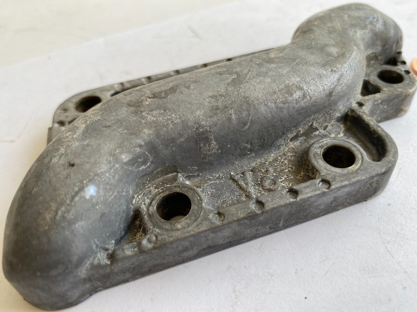 Toyota 20R 22R 22RE EGR Crossover/COOLER PLATE -ALUM -Pickup TRUCK ...