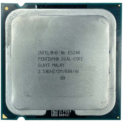 Cpu Lga 775 Intel Pentium E5200 2,50ghz Lga775 Processor Pc Fisso ...