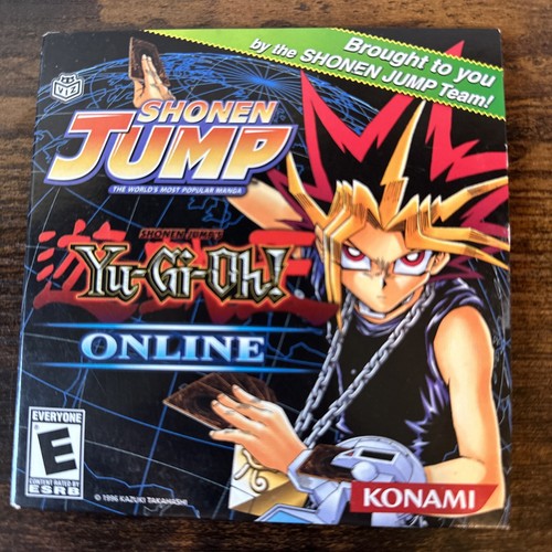 KONAMI Yu-Gi-Oh! Shonen Jump Online Manga PC yu gi oh VIDEO GAME disc ...