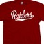 Raiders Script Tail Shirt - High School Sports Football Team - All Size ...